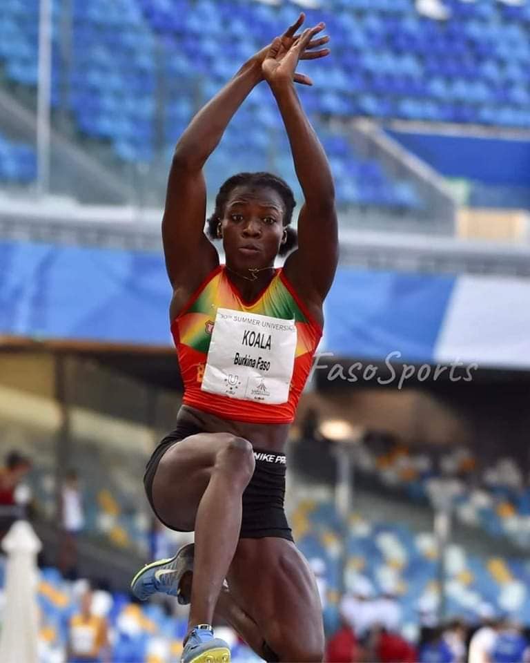 #Athletisme : Marthe KOALA remporte la médaille d'or au saut en ...